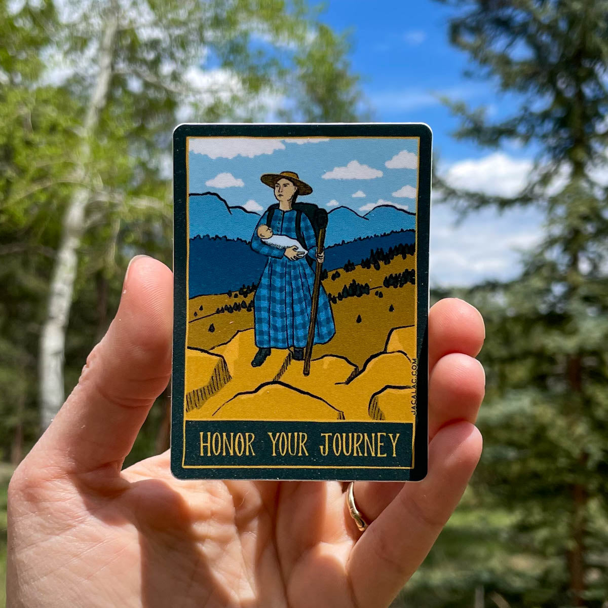 Honor Your Journey Sticker – Jacalac