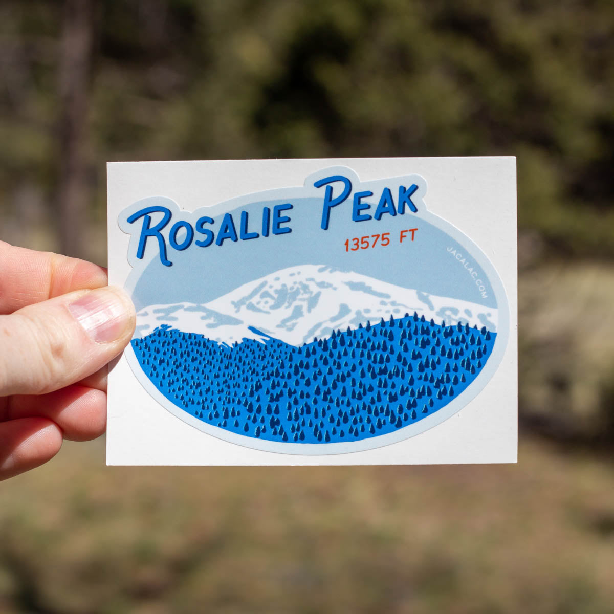 Rosalie Peak Sticker – Jacalac